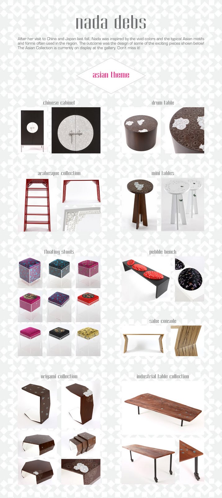 Mashmoom: East meet west collection by Nada Debs