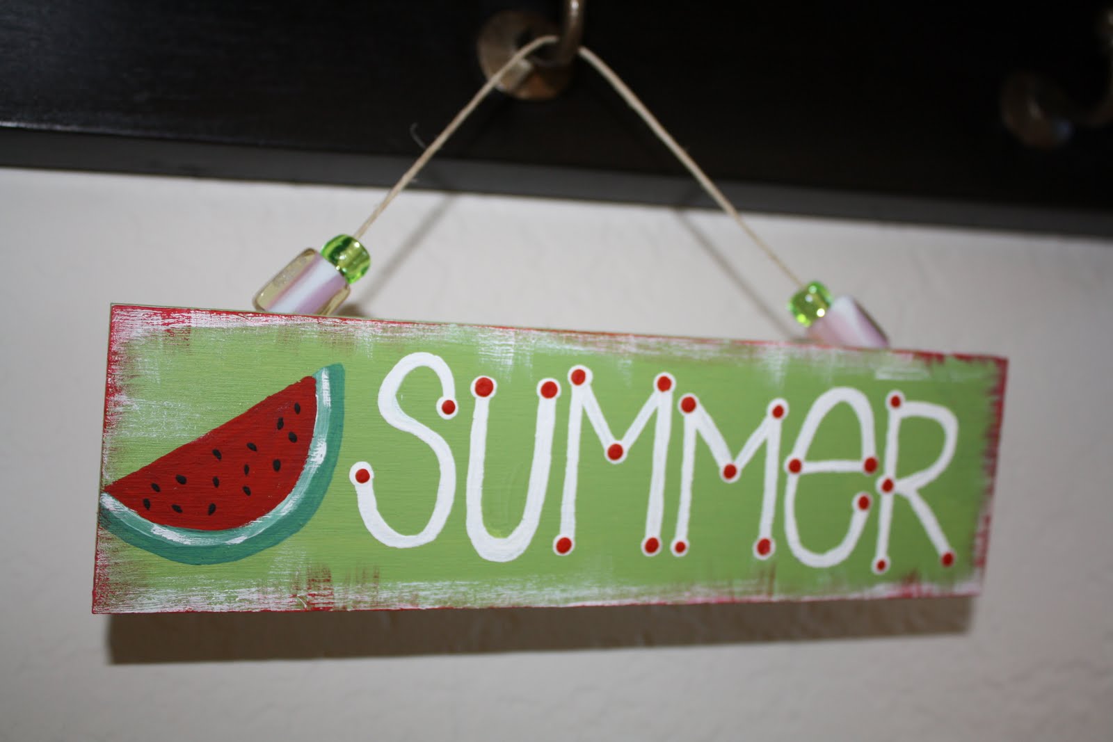 The Sweet Life Studio: {Hand-Painted} Summer Sign