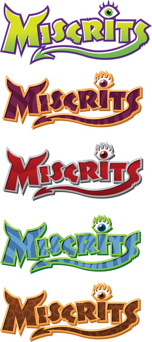 Serkworks: Miscrits: Logo Deigns
