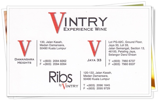 IzzieGirl: Ribs by Vintry, Medan Damansara, KL