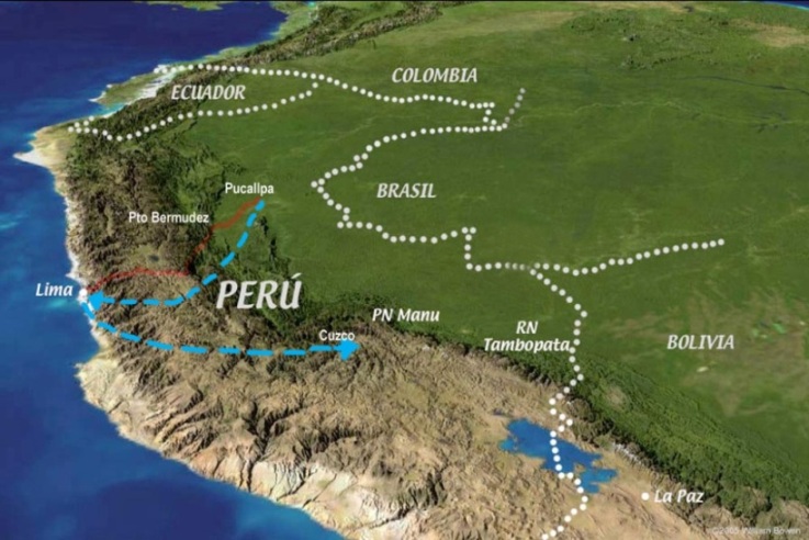 Viajes naturalistas y otras hierbas: Peru 5 (2010) Sobrevolando el ...