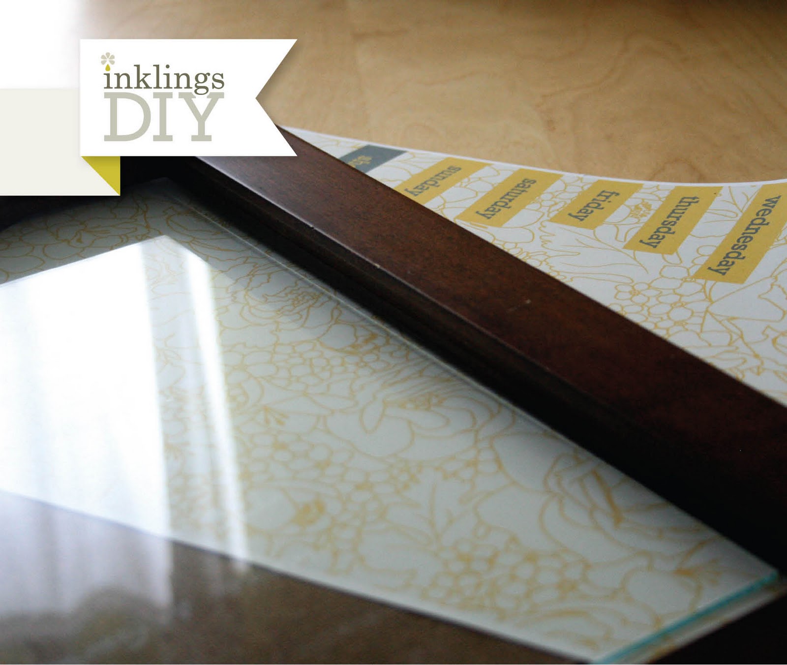 Inklings Paperie: Inklings DIY: Wipe-off Memo / Menu Board