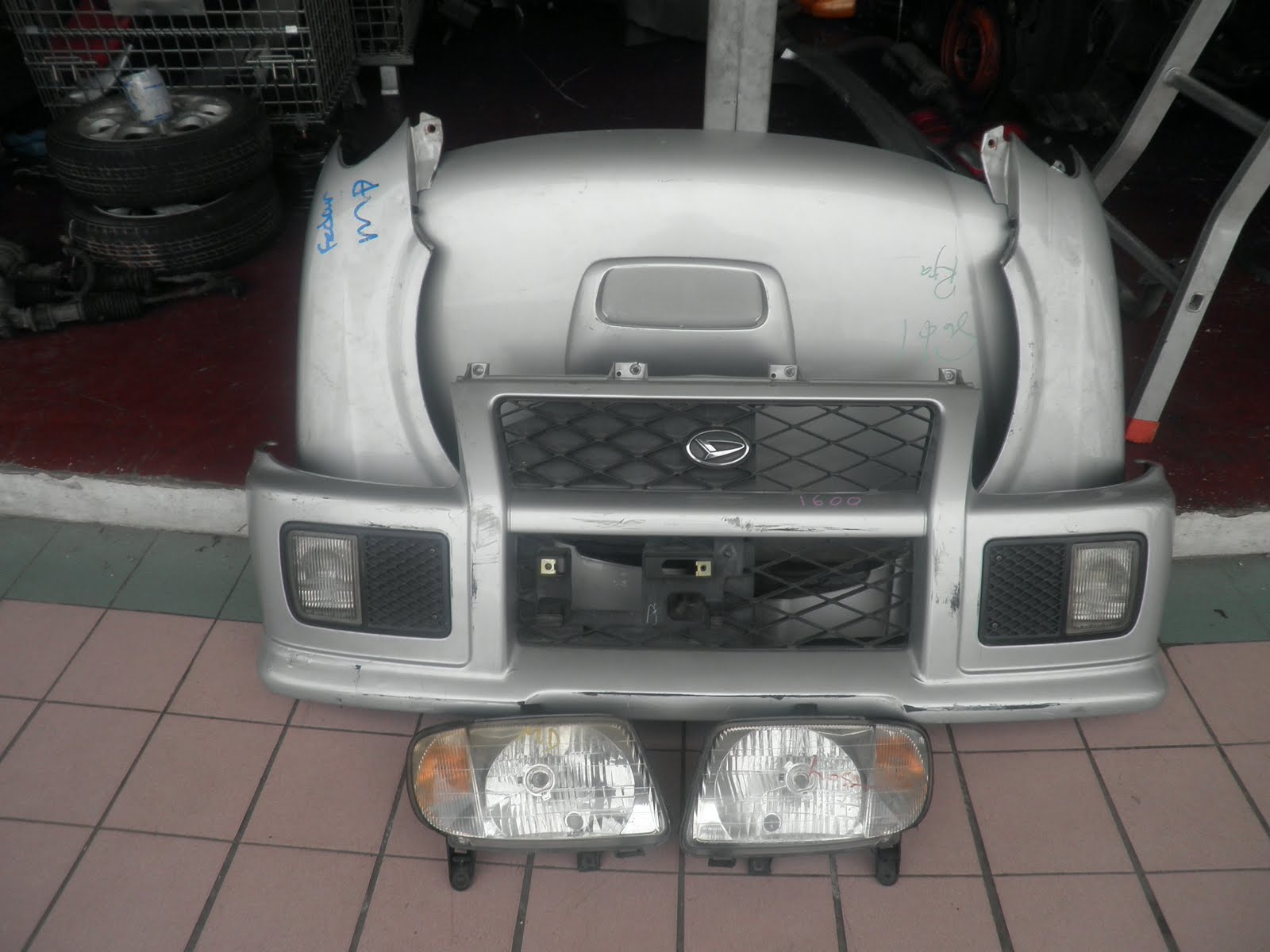 adam garage: L7 COURE TR TURBO FRONT BODYKIT