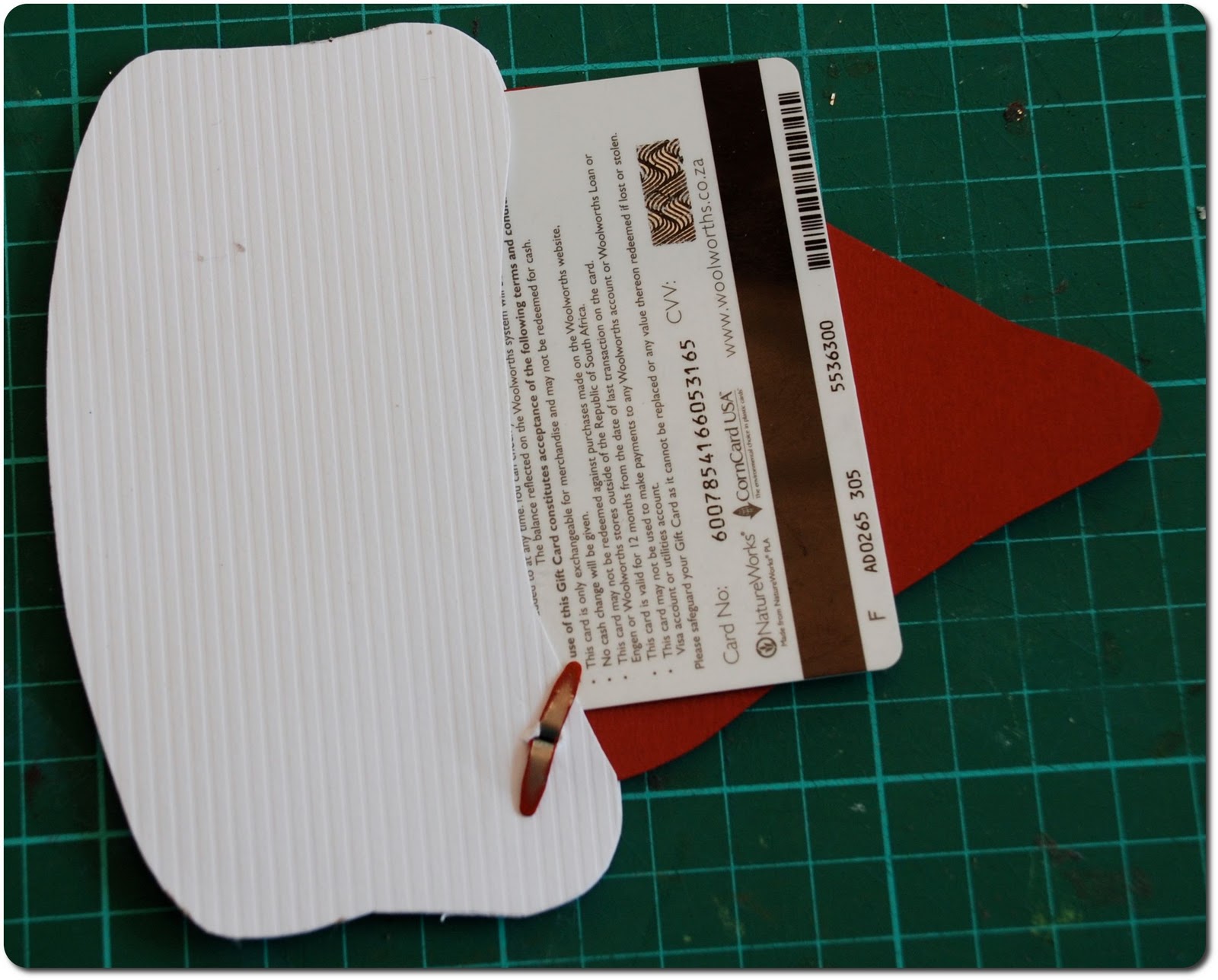 My {Creative} Place: Santa Hat Gift Card Holder with Tutorial