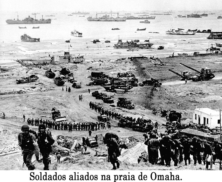 Primeira e segunda guerra mundial: Batalha da Normandia