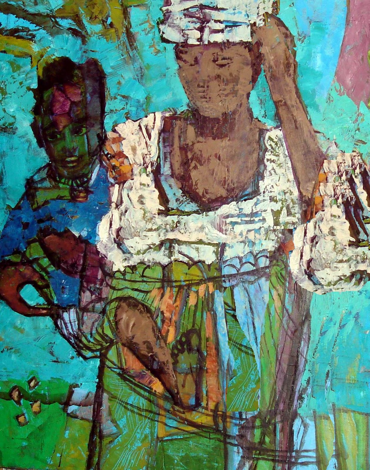 anna kostenko etnoart: anna kostenko art .Масаи Кении