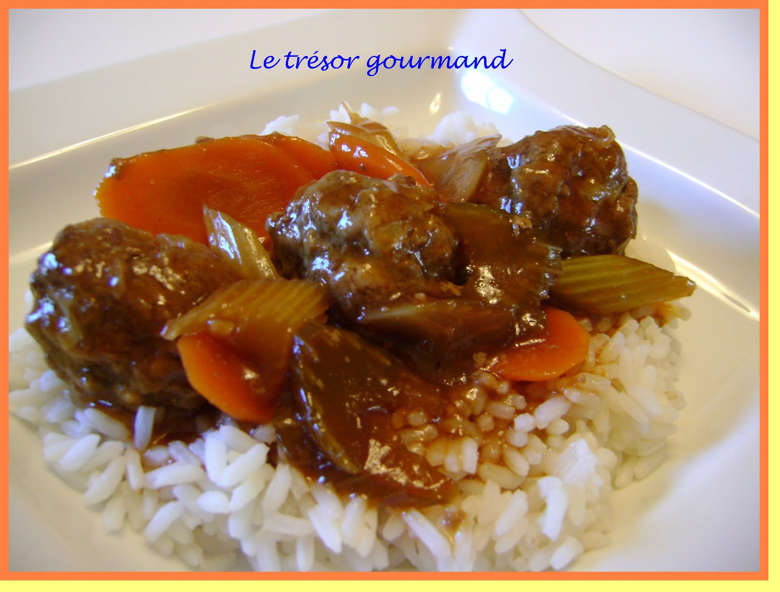 LE TRÉSOR GOURMAND: BOULETTES CHINOISES