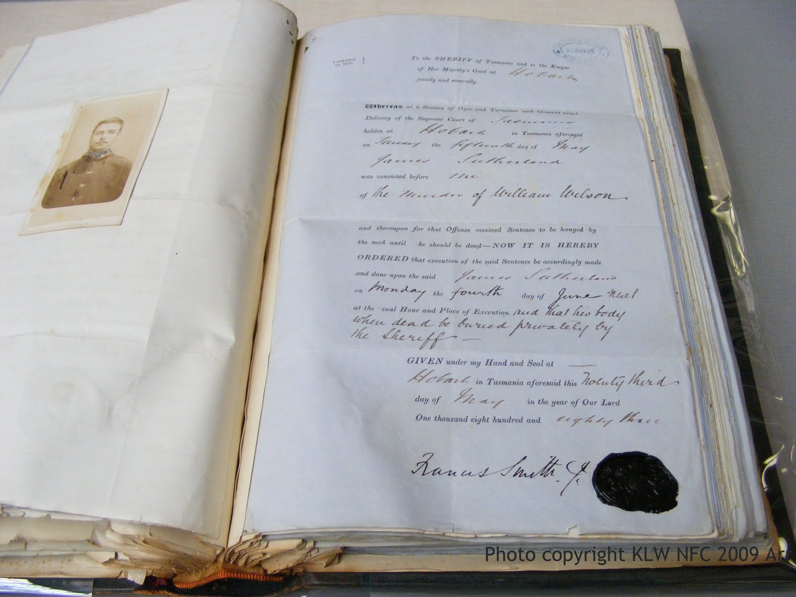 Thomas J. Nevin | Tasmanian Photographer: Chief Justice Sir Francis ...