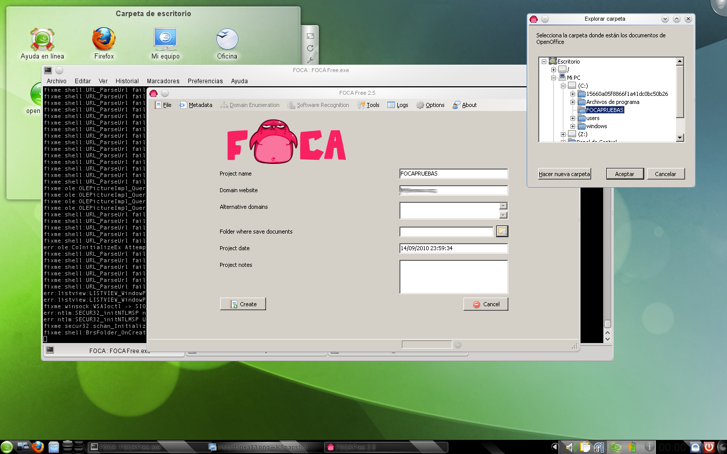 La FOCA en Linux [2 de 2]