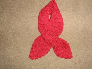 Free Patterns For Knitted Keyhole Scarves