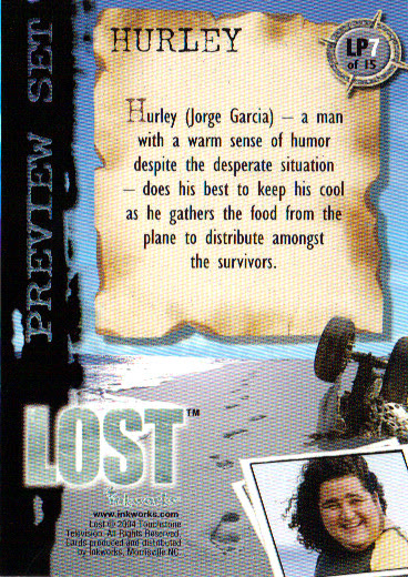 My Journey Through The LOST Encyclopedia: Hugo "Hurley" Reyes
