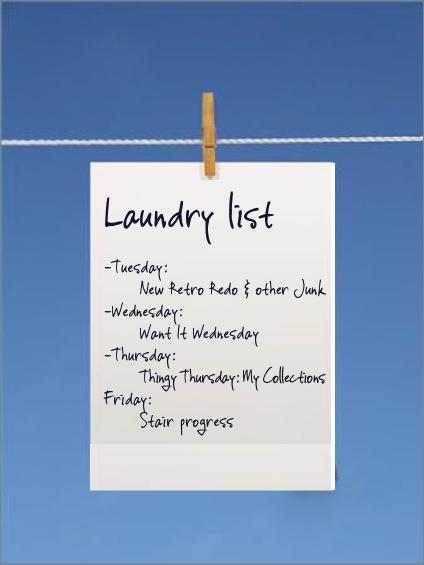 thevintagelaundry: The Laundry List