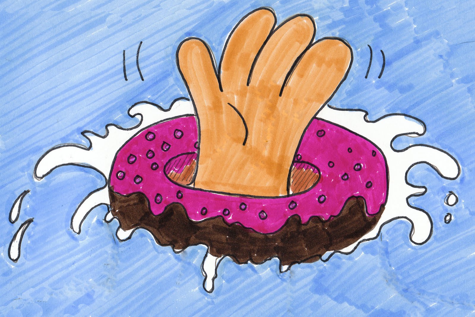 Late B l oomer Sherry Thurner Quick And Silly For Illustration Friday late-b-l-oomer-sherry-thurner-quick-and-silly-for-illustration-friday