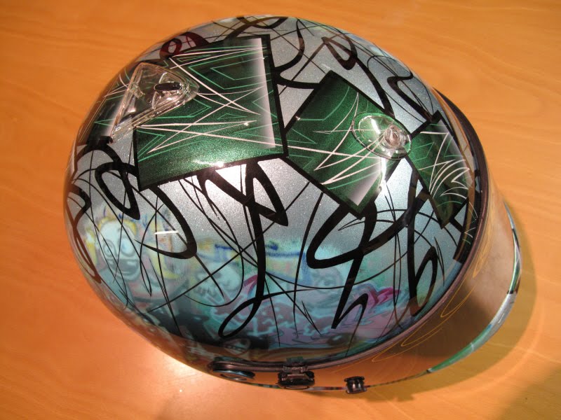 JLF Designs: Gorillaz Helmet.