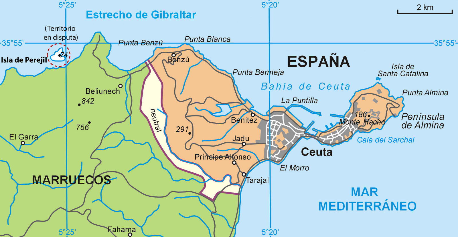 Hablemos un poco de todo: Ceuta y Melilla