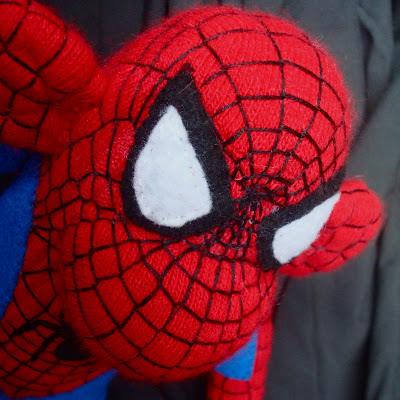 Speckled Owl Studio: The one and only Spider-Man sock monkey!