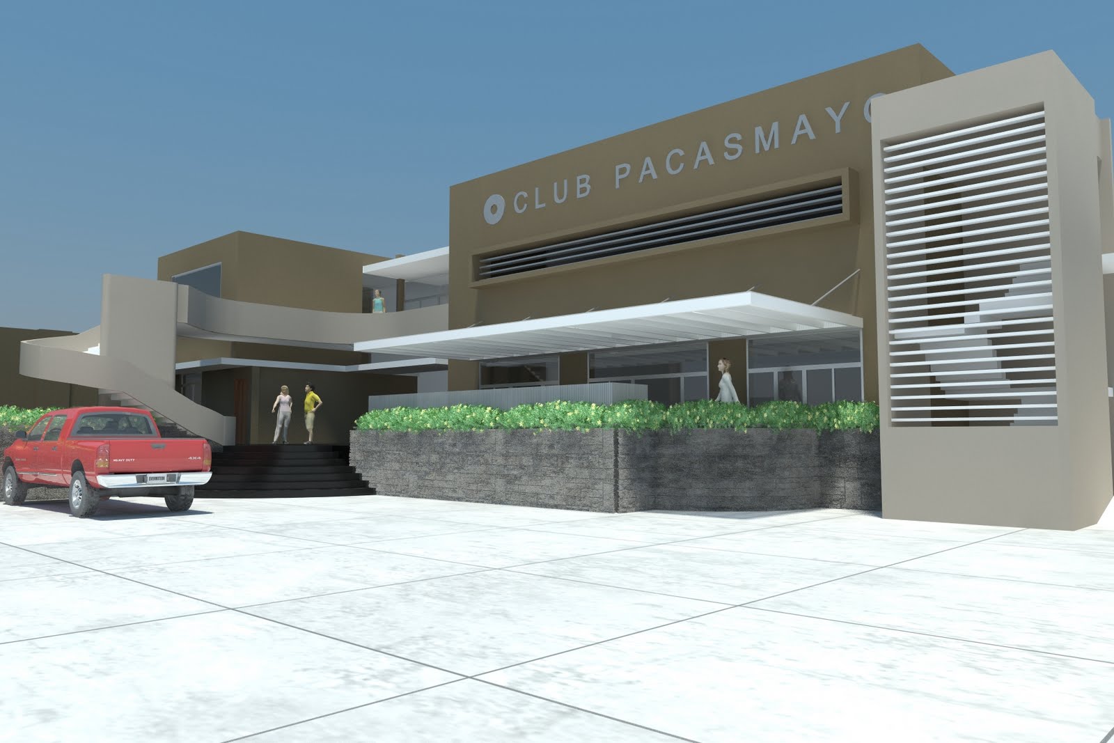 Un-Arq: CLUB PACASMAYO - EXTERIOR