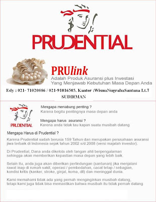 Tabungan + Proteksi: Mengapa Harus Di Prudential