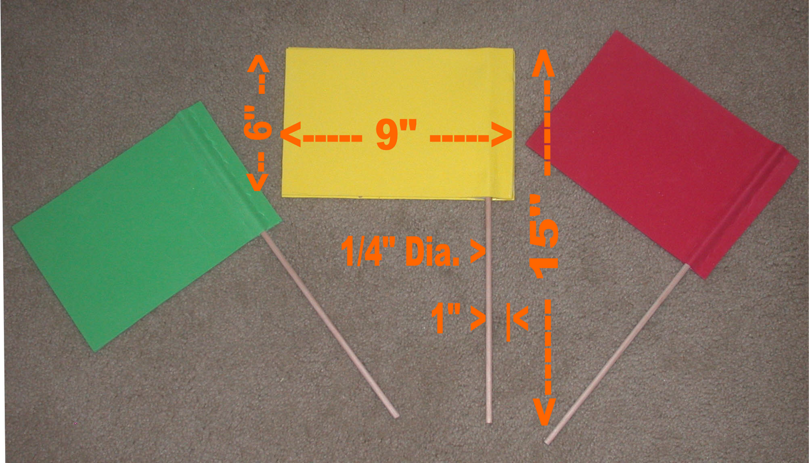 Joyful Public Speaking (from fear to joy): Foam flags for the timer at ...