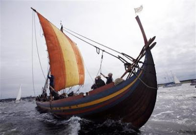 Fergie's Tech Blog: Off Beat: Replica Viking Longship Sets Sail