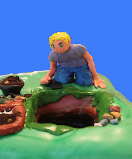 Nadine's Cakestructions: Archaeology Cake