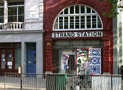 Monopoly Board London: The Red Squares: Strand, Fleet Street and ...