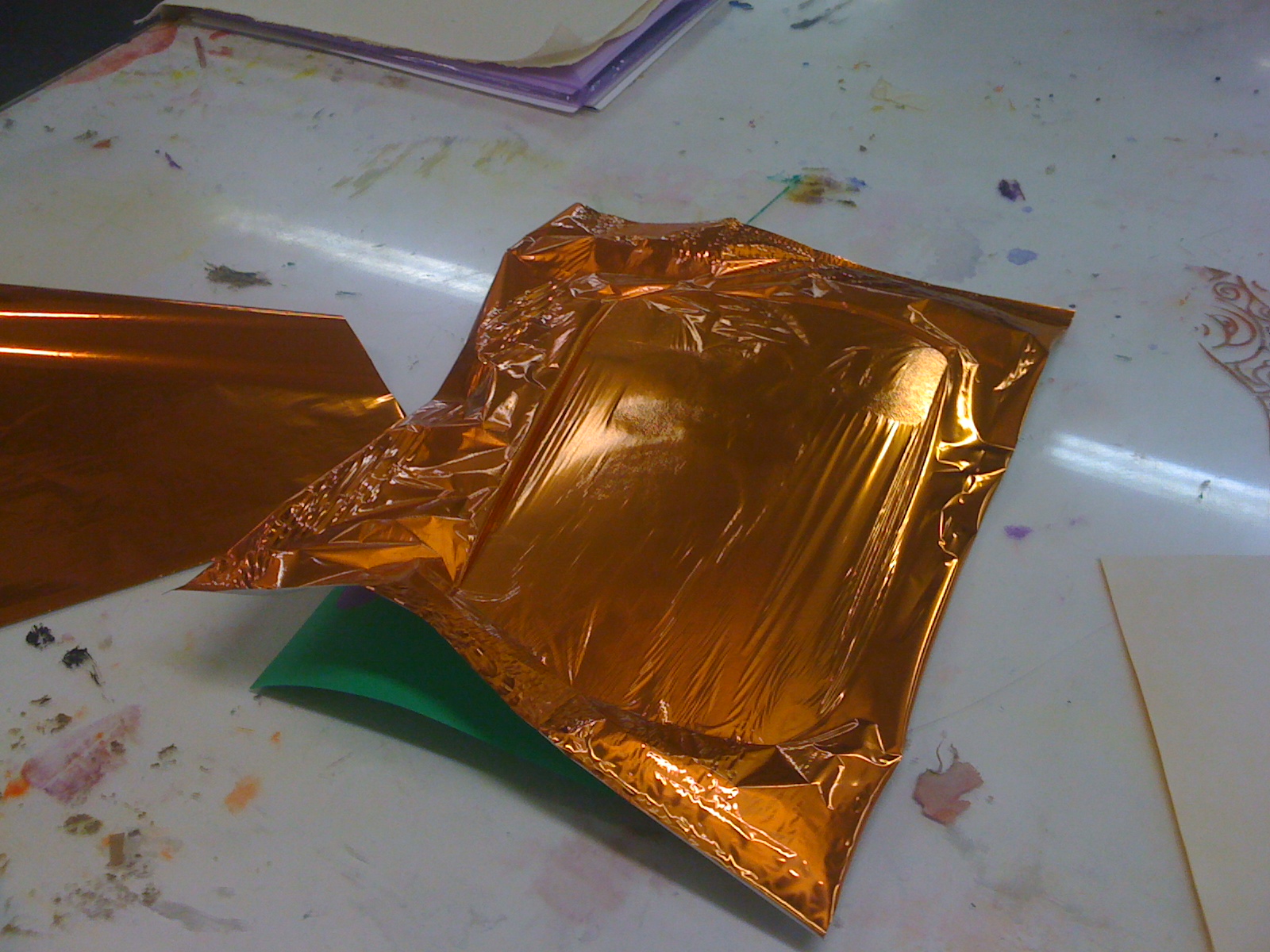 Print Processes: flock and foil