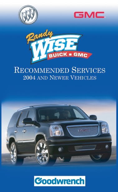 Randall Hampton Art and Design: Sample Menu pages for Auto Dealer