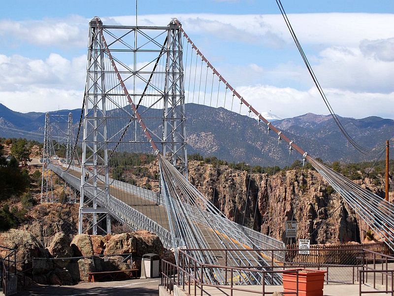 Ingeniería y Computación: Royal Gorge Bridge, el Puente Colgante más ...