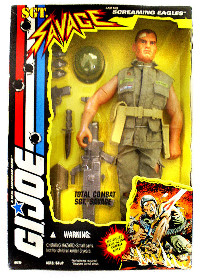 GiJoe EL REAL HEROE AMERICANO: • SGT.SAVAGE "1994" ( Sergeant Leader )