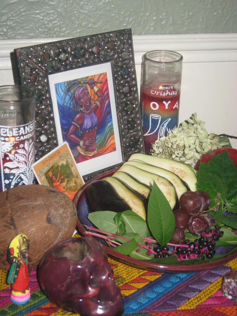 Conjured Cardea: Oya's Altar