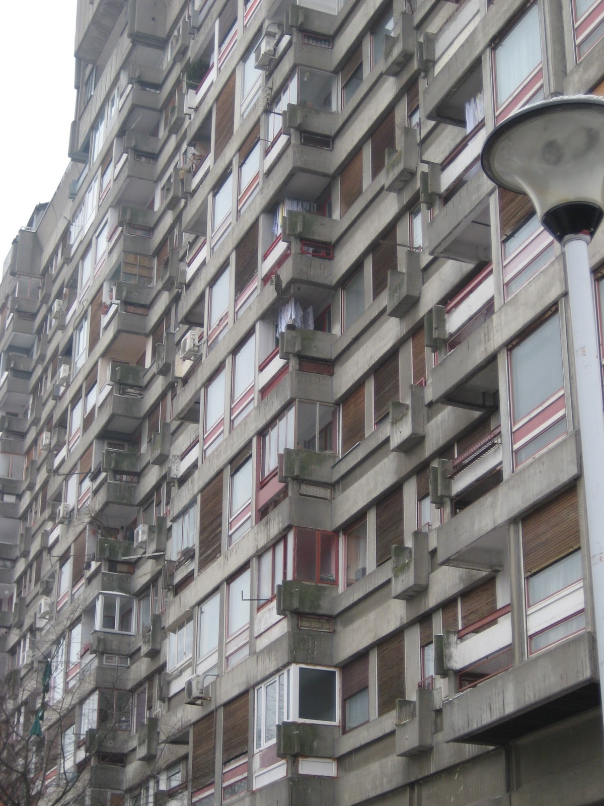 NOTHING AGAINST SERBIA: Block 23 in New Belgrade