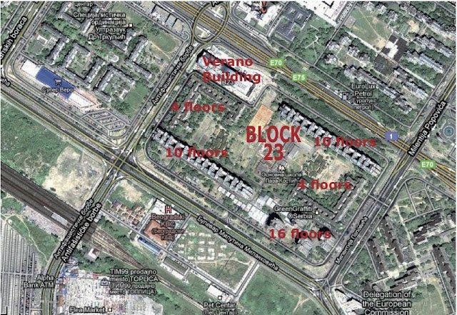 NOTHING AGAINST SERBIA: Block 23 in New Belgrade