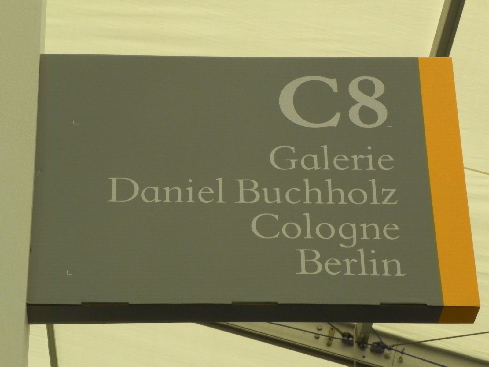 Frieze 2010. Galerie Daniel Buchholz y Matthew Marks Gallery