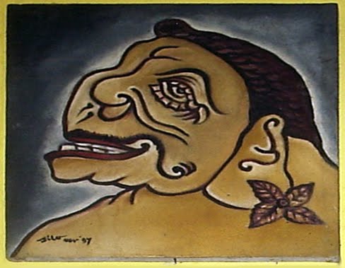 MAN KRIWUL (Toko Spesialis barang2 antik online): Lukisan Puno Kawan