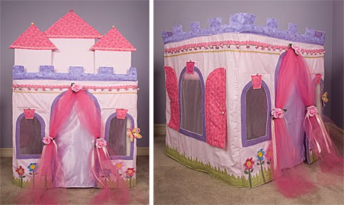 Card Table Playhouse Pattern "Princess Castle" - Parties and Patterns