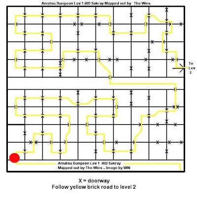 KaRO Database: Mapa de Amatsu Dungeon