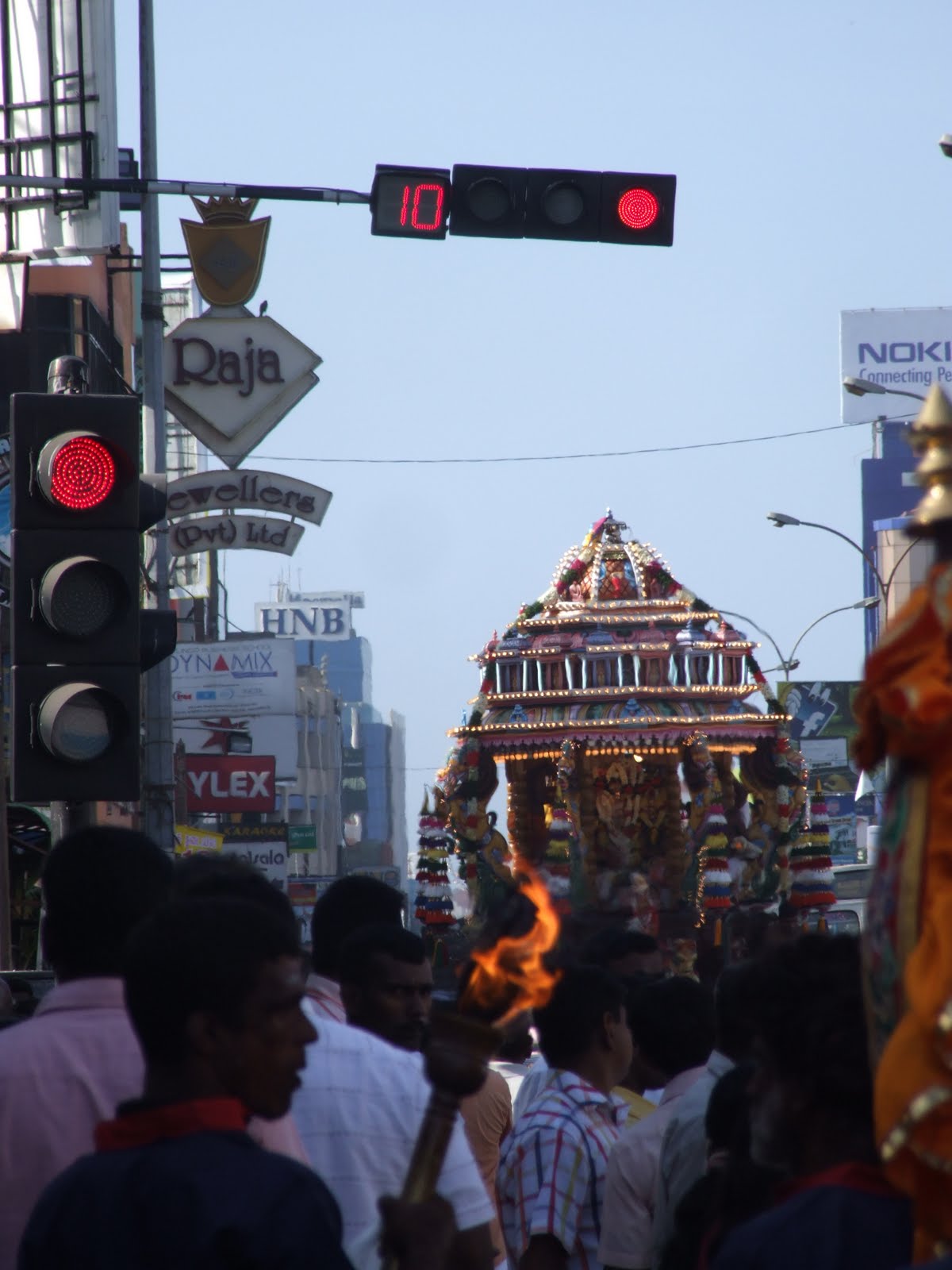Passion Parade: A Charming Aadi Vel Cart Parade in Colombo