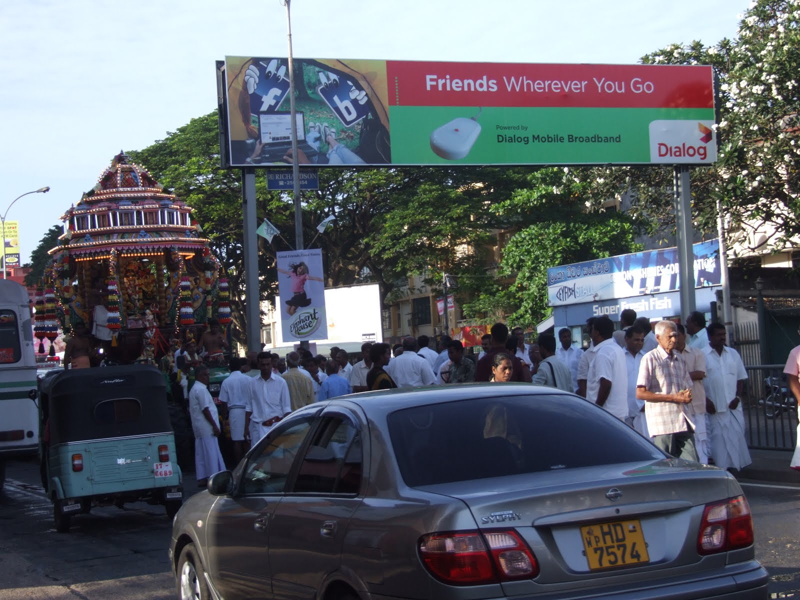 Passion Parade: A Charming Aadi Vel Cart Parade in Colombo