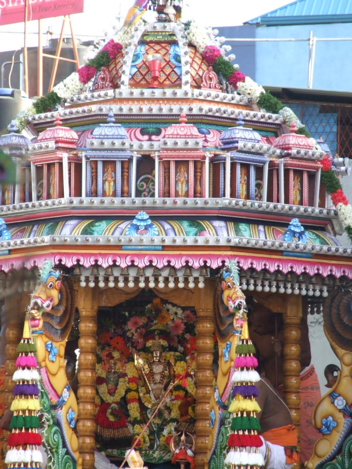 Passion Parade: A Charming Aadi Vel Cart Parade in Colombo