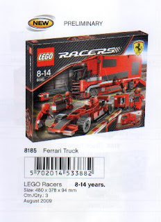 Boris Bricks: LEGO Racer #8185 Ferrari Truck
