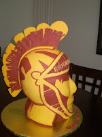 Divine Cakes by Janice: USC Trojan 3D Cake