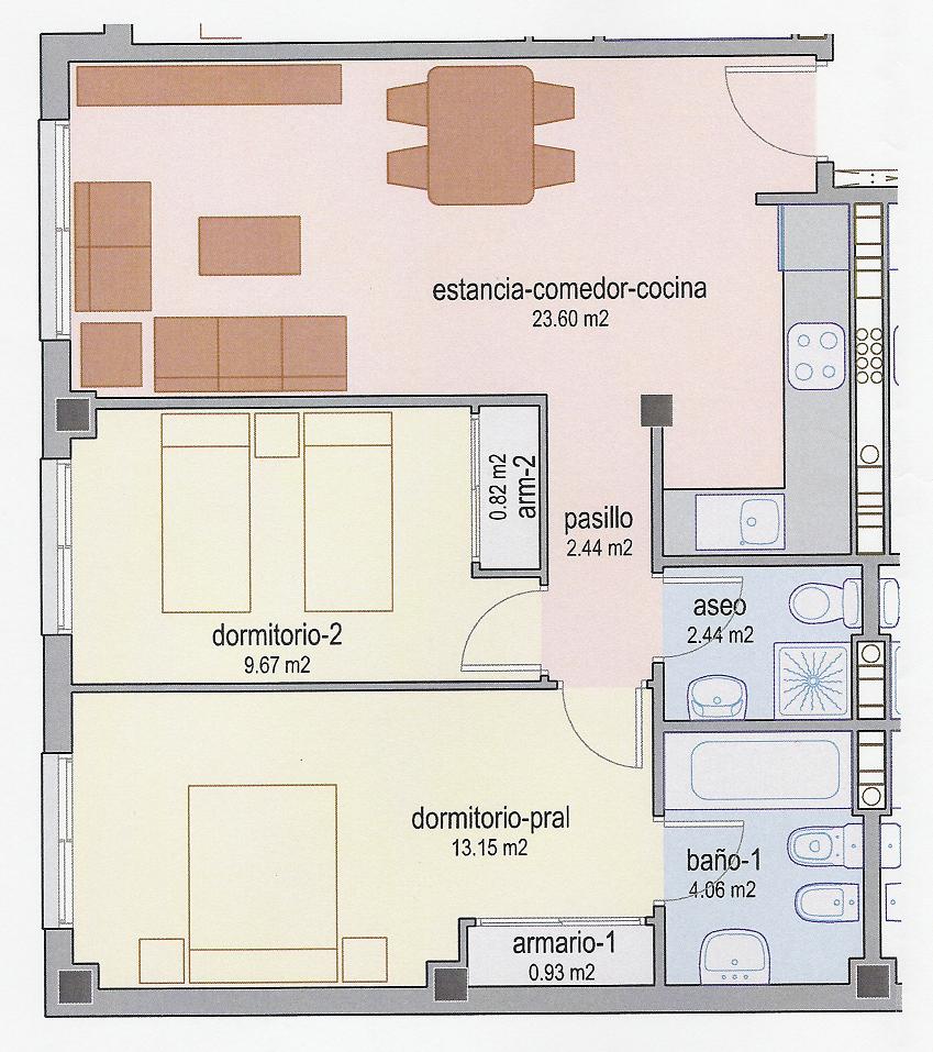 Estudio de la Emancipación: Planos de la casa
