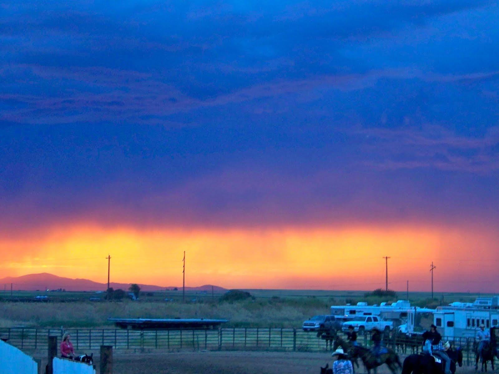 MnM's Life: Rodeo Night Sunset