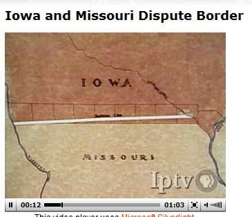 Steamboat Arabia: A Historian’s Blog: Border Dispute between Iowa ...