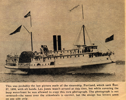 The Portland Gale: The Steamer Portland