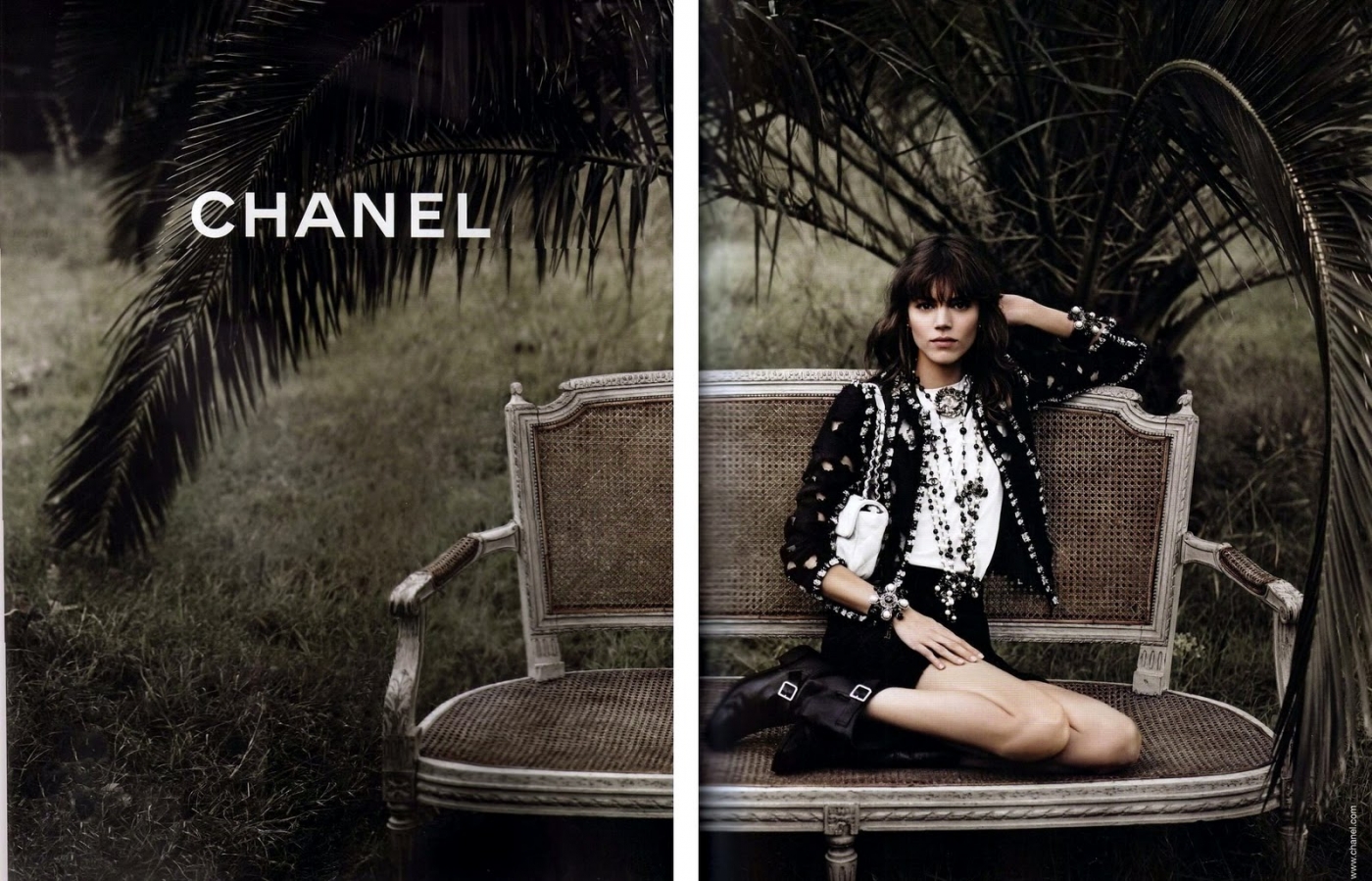 your chic destination on line: New campaign by CHANEL