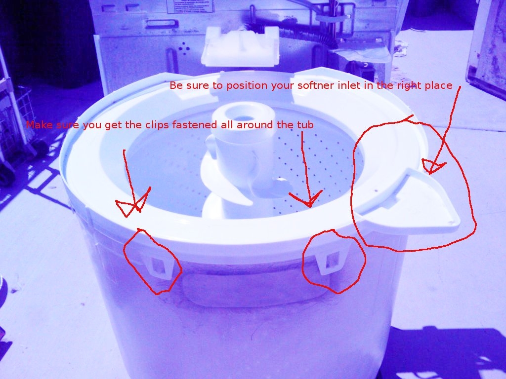 Daren Sefcik: Maytag Washing Machine Plastic Tub Repair