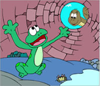 chinese stories: 井底之蛙A Frog at the Bottom of a Well
