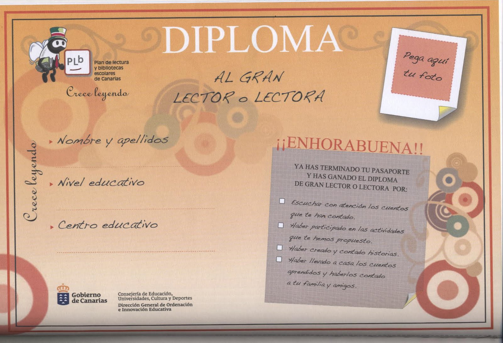 La Boca del colegio: Un diploma al mejor lector o lectora